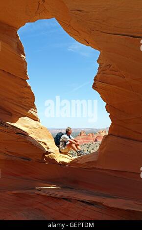 Melody Arch, Coyote Butte North, Vermillion Cliffs Wilderness, Arizona ...