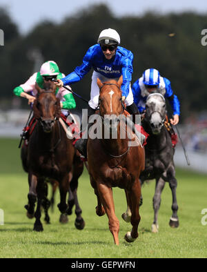 Winning jockey James McDonald after Map Of Stars won the Wolferton ...