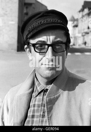 British comic actor Peter Sellers and his wife Britt Eklund are shown ...