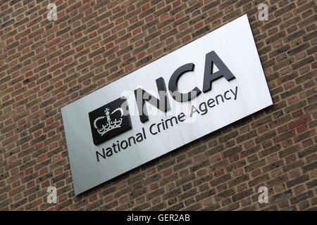 UK, London : The National Crime Agency NCA headquarters are pictured in ...