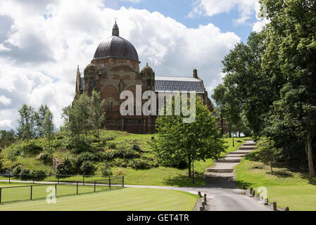 The Copper Domed Chapel of Giggleswick School on a Hilltop near Settle ...