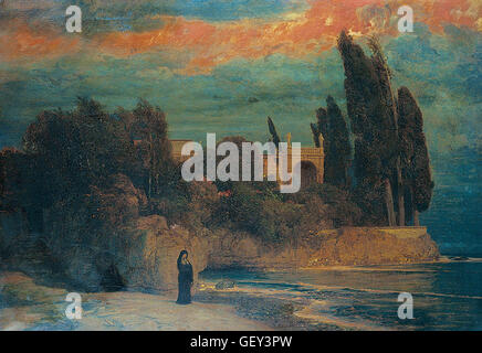 Arnold Bocklin Villa by the Sea Stock Photo - Alamy