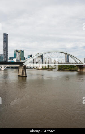 The Merivale Bridge in Brisbane Australia Stock Photo - Alamy