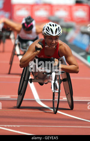 Manuela SCHAR ( Schär Schaer ) of Switzerland in the Women's 400m T54 ...