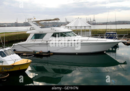 Yachts at Wilson's Wharf, Durban, KwaZulu-Natal, South Africa Stock ...