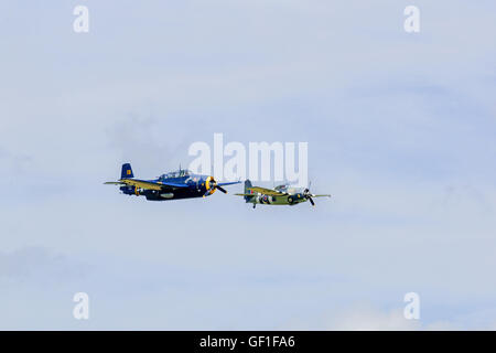 Grumman TBM-3R Avenger at RAF Duxford,Flying Legends Stock Photo - Alamy