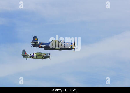 Grumman TBM-3R Avenger at RAF Duxford,Flying Legends Stock Photo - Alamy
