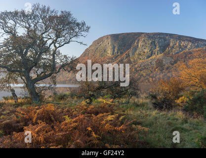 Carrol Rock in Strath Brora, East Sutherland Scotland and Loch Brora on ...