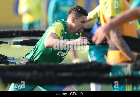 Moses player, SE Palmeiras, during training, the Football Academy Stock ...