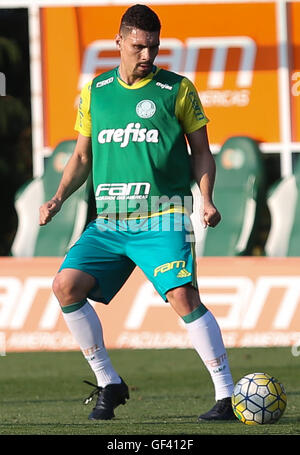 Moses player, SE Palmeiras, during training, the Football Academy Stock ...