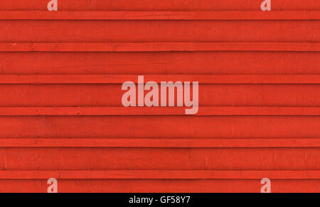 Very old wooden texture with a red stripe on the center, carpentry ...