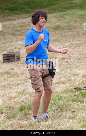 Hertfordshire, England, Circa July 2016, Andy Day, Actor and wildlife ...