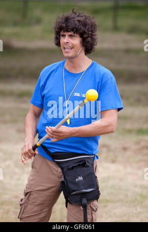 Hertfordshire, England, Circa July 2016, Andy Day, Actor and wildlife ...