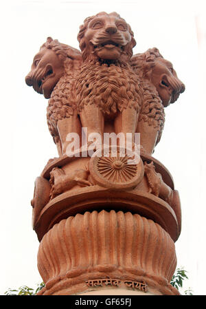 Ashoka Lions ; Ashok Stambha ; Ashoka Pillar ; 4 headed Lion ; Lion ...