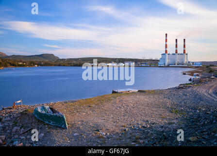 The Holyrood Thermal Electric Generating Station in Conception Bay ...