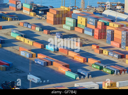 Aerial view of Frihamnen, Stockholm Stock Photo - Alamy