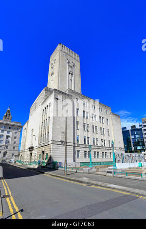 Georges Dock Building Art Deco ventilation shaft for The Queens Tunnel ...