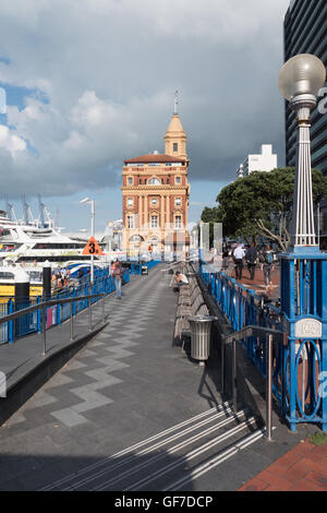 Auckland Ferry Terminal building, Auckland, North Island, New Zealand ...
