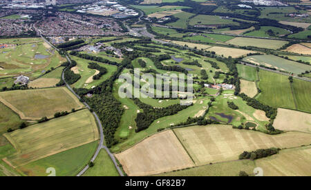 aerial view of Ramside Golf Club near Durham, UK Stock Photo - Alamy