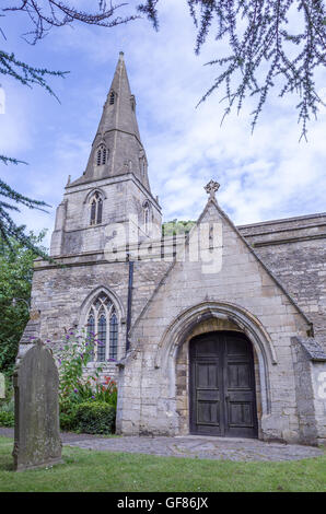 St John Baptist church, Corby Stock Photo - Alamy