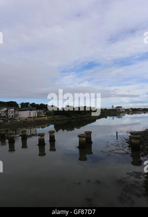 River Eden Guardbridge Fife Scotland July 2016 Stock Photo - Alamy