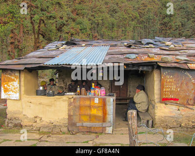 Village tea stall Stock Photo - Alamy