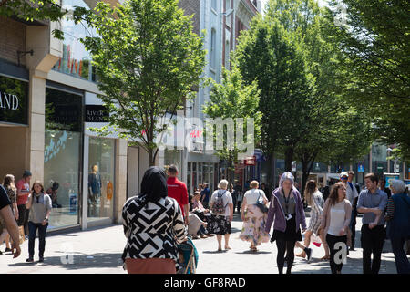 Lister Gate, Nottingham city centre Stock Photo - Alamy