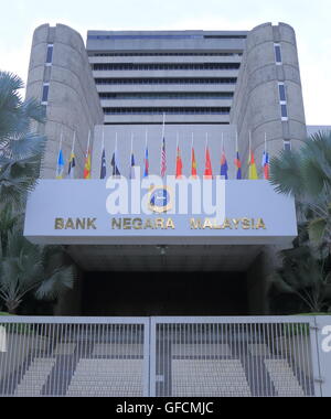 Bank Negara Malaysia (Central Bank of Malaysia) building, Kuala Lumpur ...