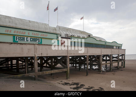burnham on sea coast and pier Stock Photo: 22943639 - Alamy