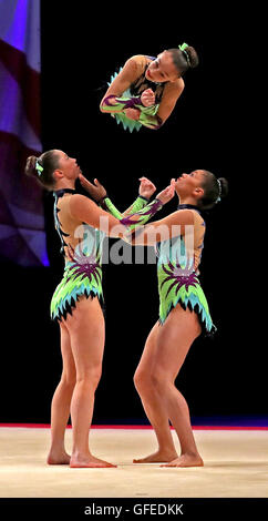 Samantha Britten and Kaisha Wright-Dessalines and Louise Millar from ...