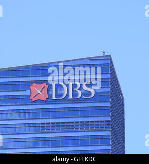 DBS bank Marina Bay Financial Centre set up by Government of Singapore ...
