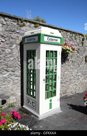 Irish telephone box Stock Photo - Alamy