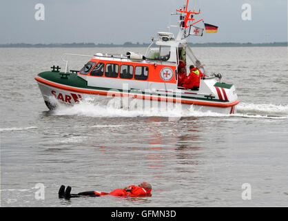 Rescue boat "Otto Behr" from the German Society for Sea Rescue Service ...