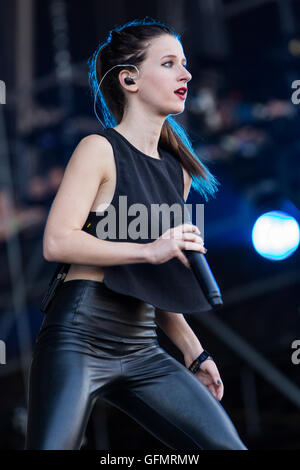 Samantha Gongol of Marian Hill performs at Coachella Music & Arts ...