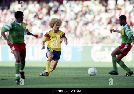 Naples, Italy. 23rd June, 1990. Thomas N'Kono (CMR) Football/Soccer ...