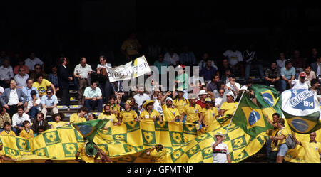 Turin, Italy. 16th June, 1990. Brazil team group (BRA) Football/Soccer ...