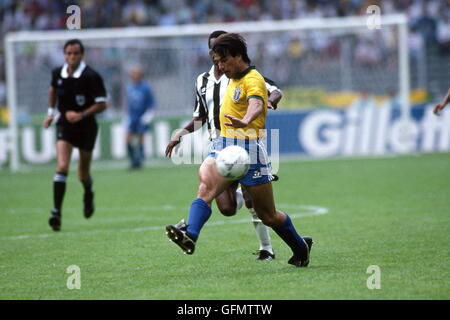 Dunga (BRA), JUNE 16, 1990 - Football / Soccer : 1990 FIFA World Cup ...