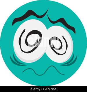 traumatized face emoticon icon Stock Vector Image & Art - Alamy