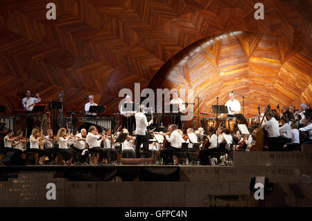 Boston Landmarks symphony orchestra performing its summer program at ...