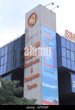 The Sim Lim Square electronics centre which houses hundreds of ...