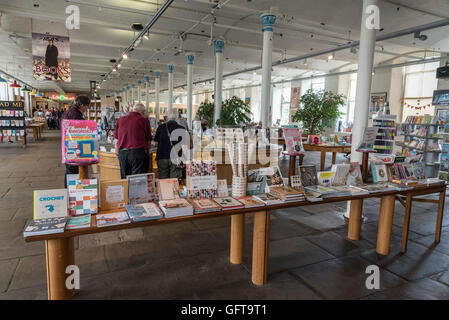 An interior of the Salt Gallery in Saltaire village, West Yorkshire ...
