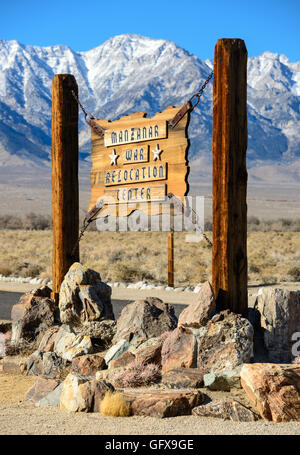 Manzanar National Historic Site Stock Photo - Alamy