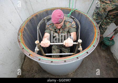 The only operating storage of the Bundeswehr, the tank storage in ...