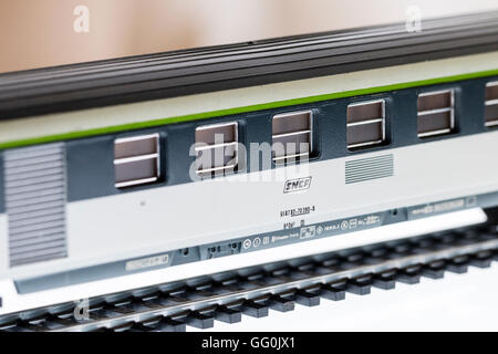 Lima railway HO/OO scale model railway carriage. SNCF, French National ...