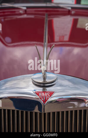 Vintage Alvis car mascot Stock Photo - Alamy
