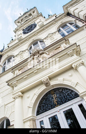 Detail photo of Beautiful Budmerice castle in Slovak republic ...