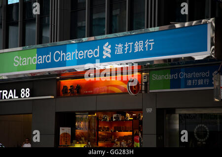 standard Chartered bank Hong Kong island China Stock Photo: 124777370 ...