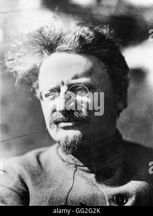 Portrait photograph of Leon Trotsky Stock Photo - Alamy