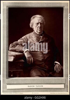 Baron Isidore Taylor (1789-1879), french playwright Photo by Goupil and ...