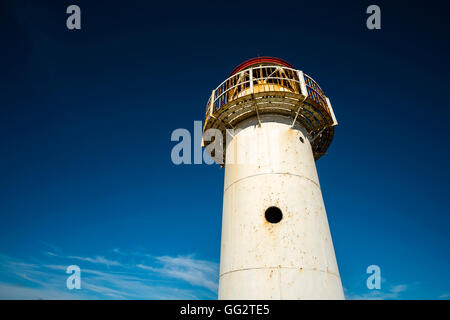 Hodbarrow Lighthouse, Haverigg, Cumbria Stock Photo - Alamy